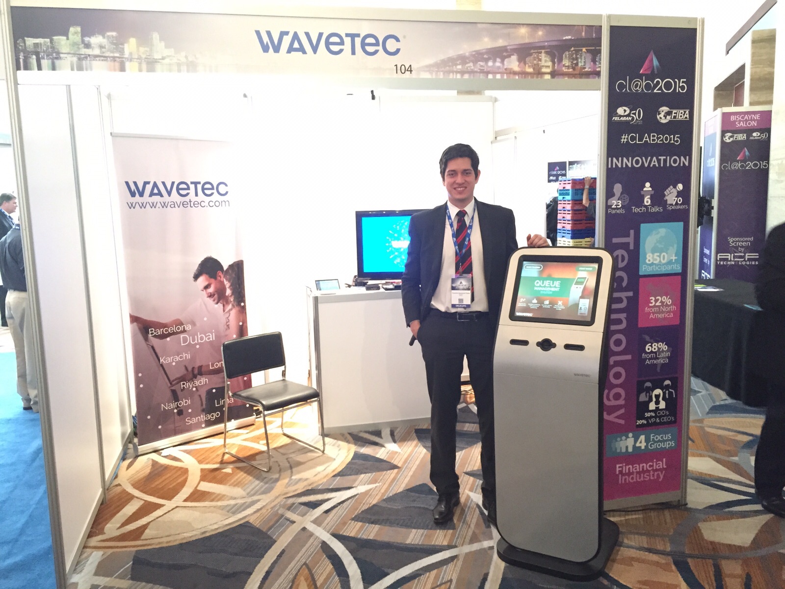 Wavetec marked a firm presence at CL@B Miami 2015 – Wavetec