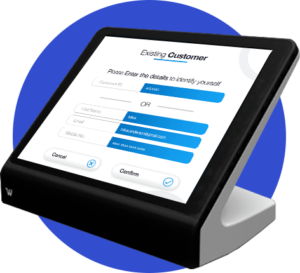 Distributeur de tickets File d'attente - Wavetec