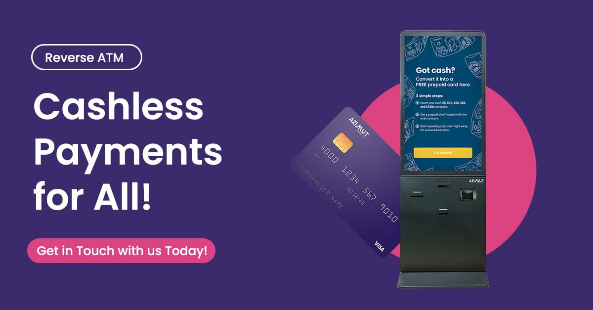 Cash to Card Kiosks & Solutions by Azimut