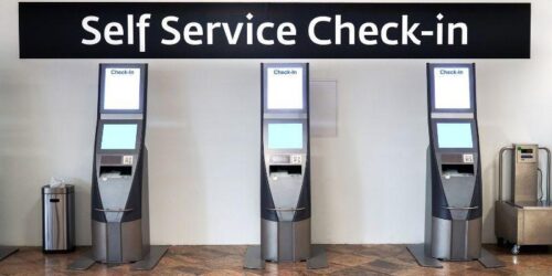 Self Service Airport Kiosk for Convenient Traveling