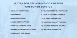13 Proven Strategies for Delivering Consistent Customer Service