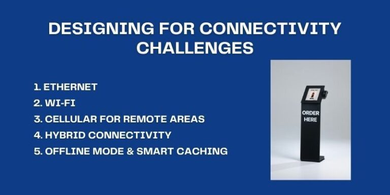 Best Practices of Kiosk Installations in Low-Connectivity Zones
