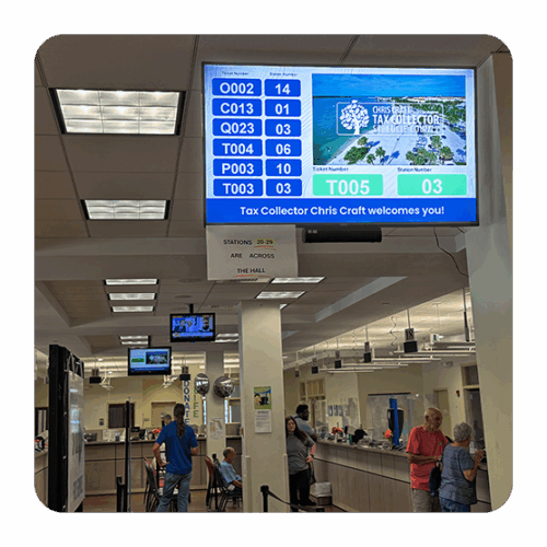 DMV Waiting Line & Queue Management Solutions - Wavetec