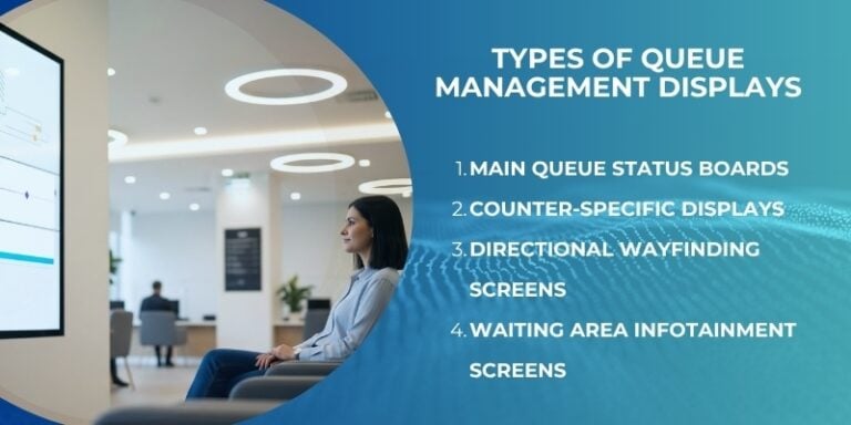 Digital Signage for Queue Management | Reduce Wait Anxiety – Wavetec Blogs